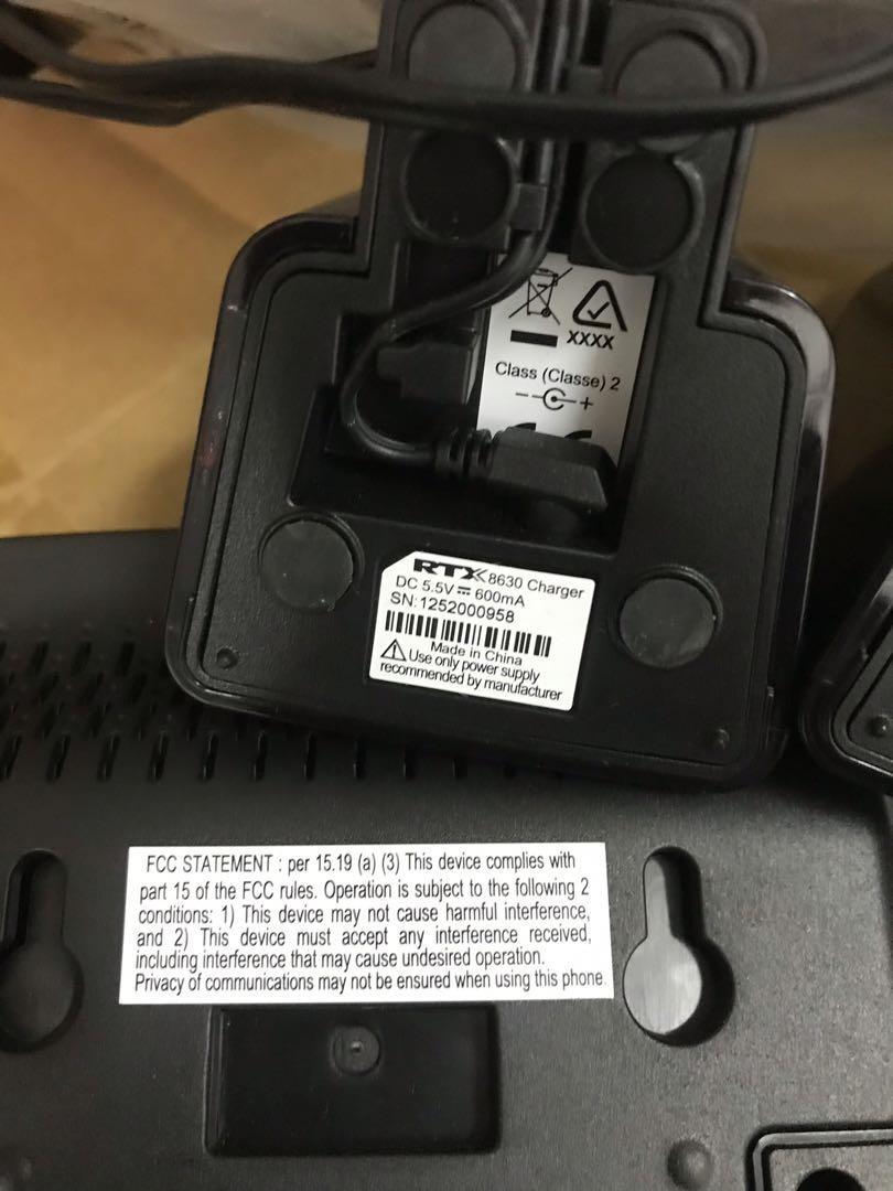 rtx8660-ip-dect-base-station-rtx-8630-handset, Computers & Tech, Parts ...