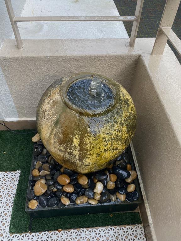 Rustic Golden Water Feature Fountain, Furniture & Home Living, Home ...