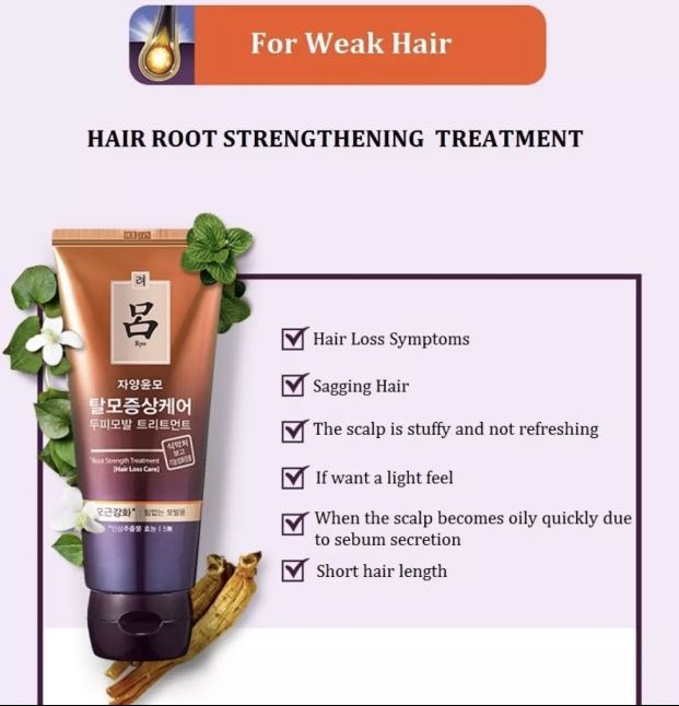 Ryo Hair Root Strengthening Treatment 200ml, Beauty & Personal Care ...