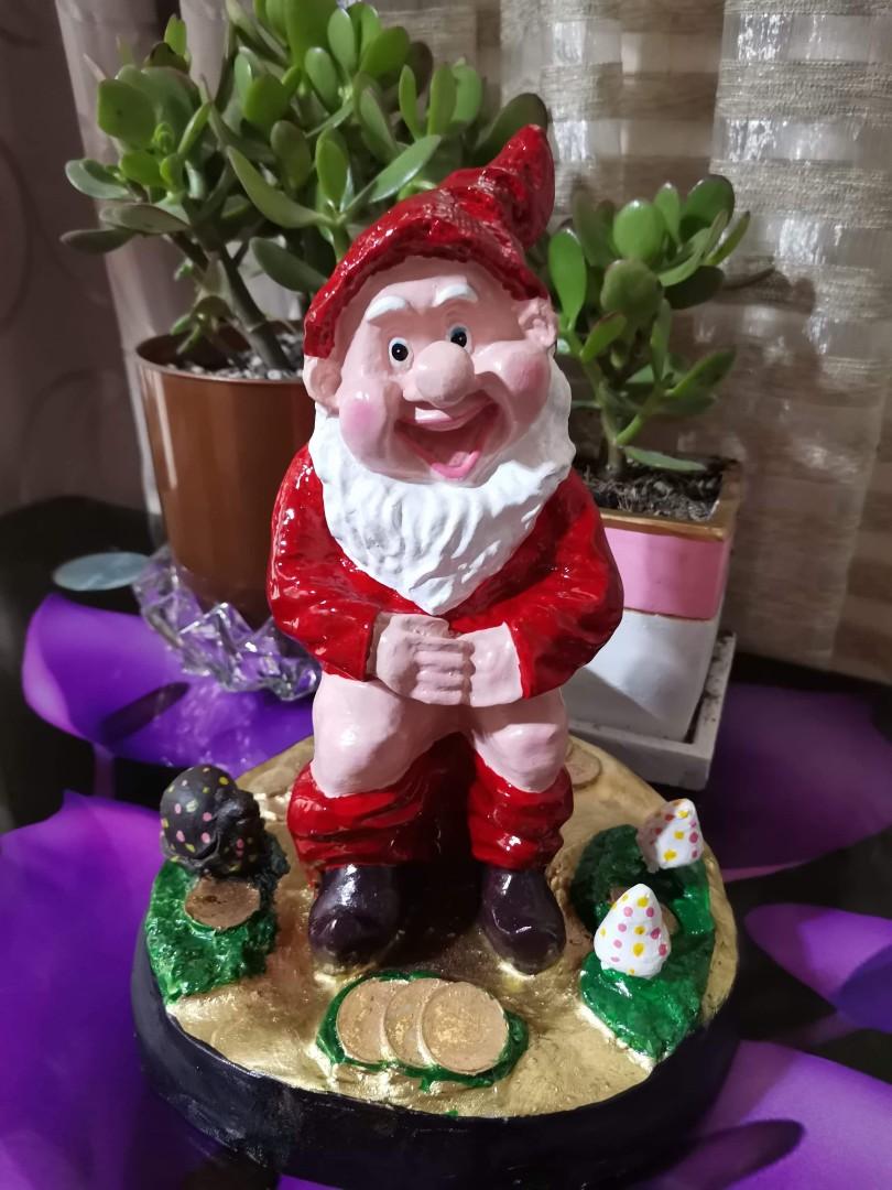 Smiley Pooping Dwarf, Furniture & Home Living, Home Decor, Other Home ...