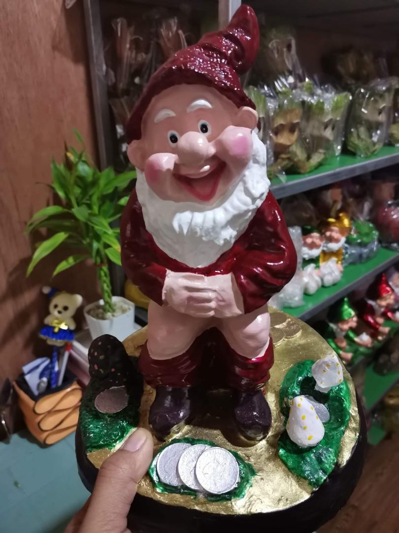Smiley Pooping Dwarf, Furniture & Home Living, Home Decor, Other Home ...