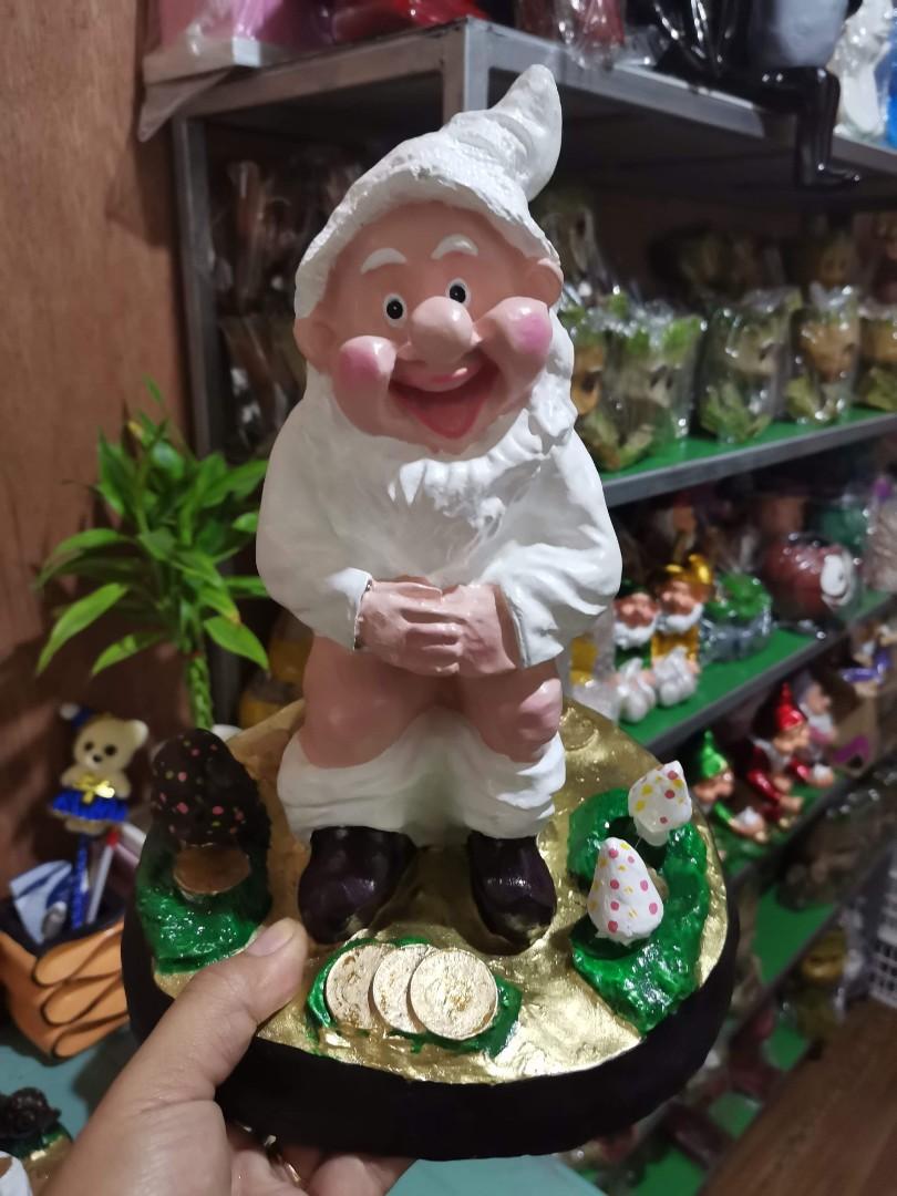 Smiley Pooping Dwarf, Furniture & Home Living, Home Decor, Other Home ...