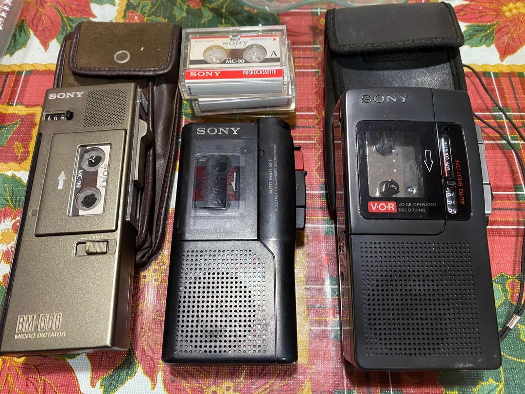 Sony micro cassette recorder, Hobbies & Toys, Memorabilia ...