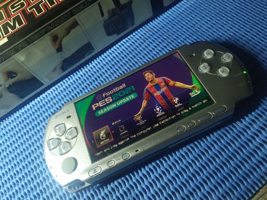SONY PSP 3000 + SPECIAL PES 2021, Video Gaming, Video Game Consoles ...