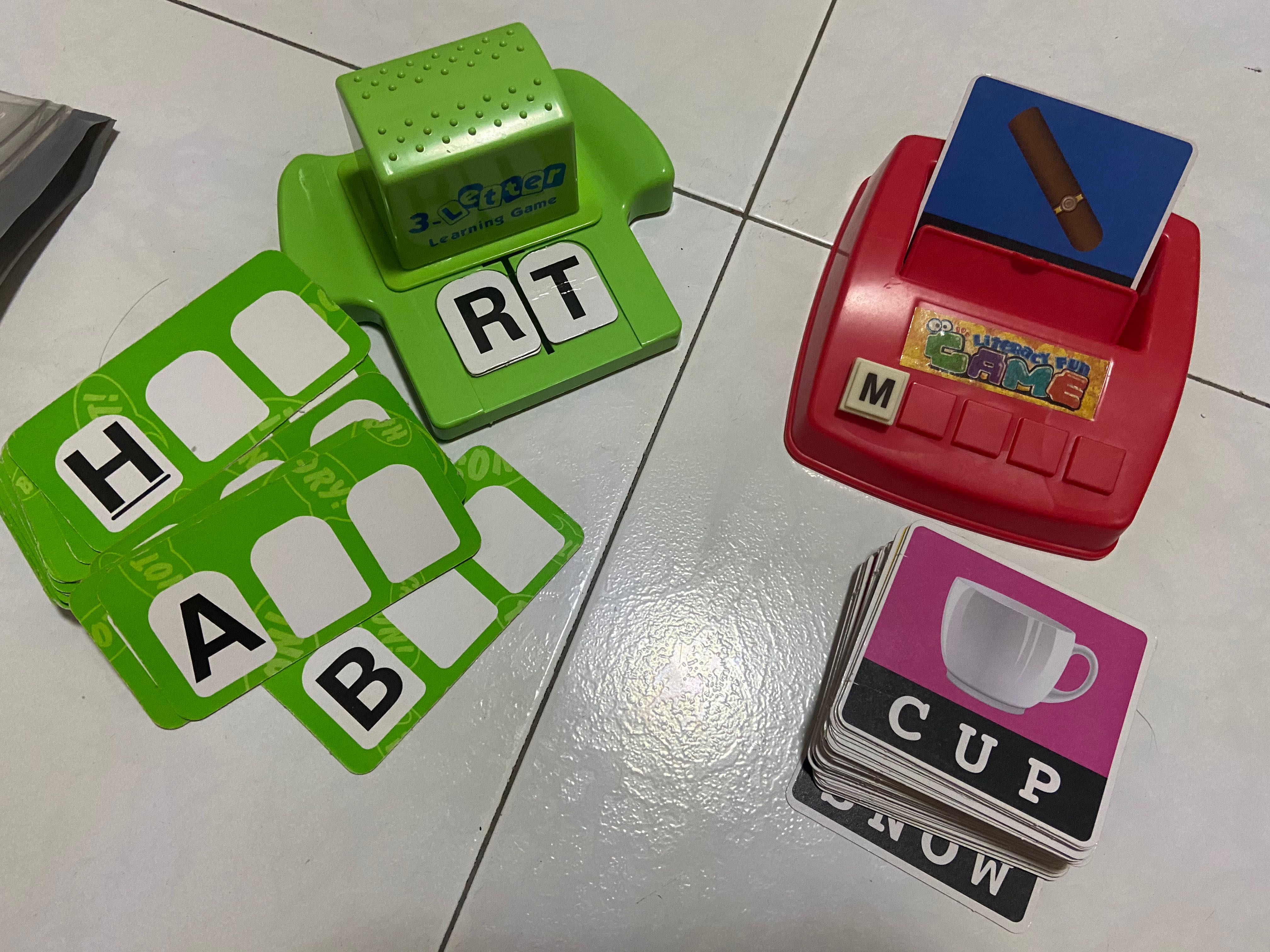 Spelling game CVC word, Hobbies & Toys, Toys & Games on Carousell