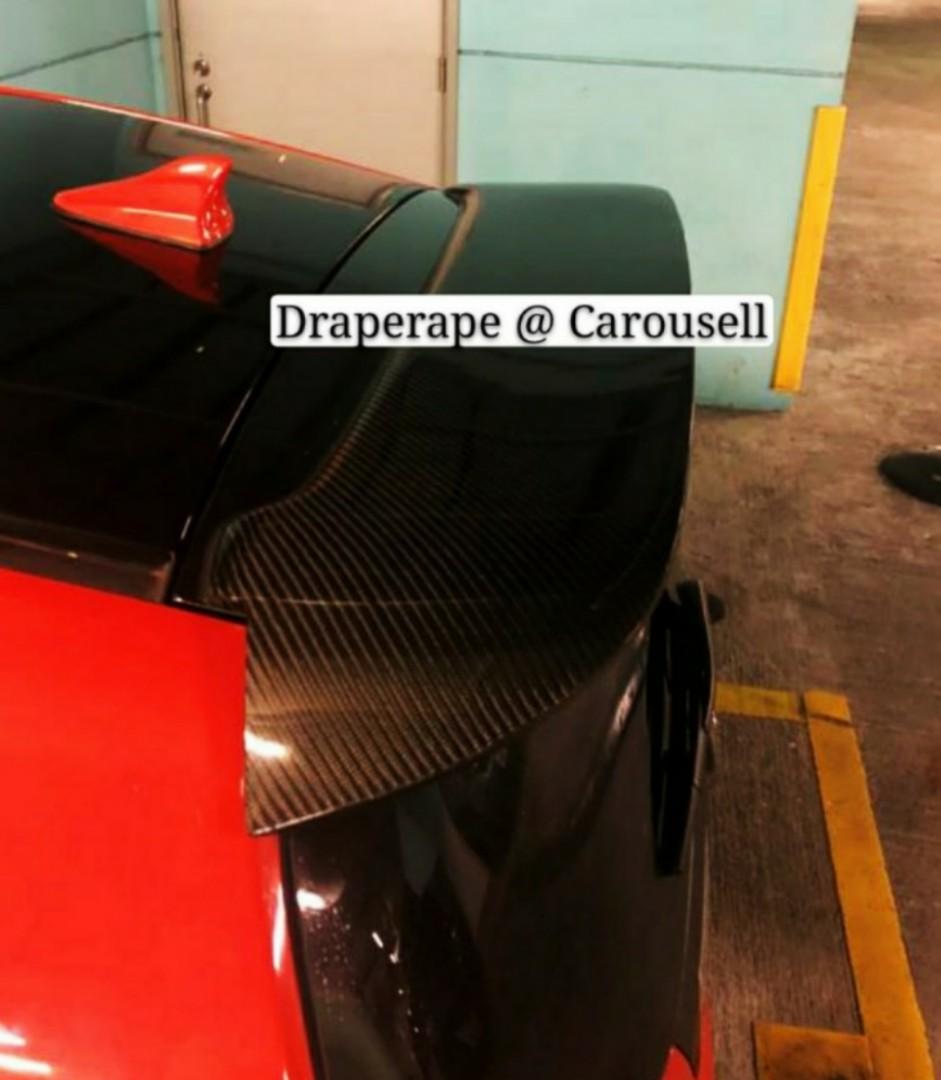 Spoon Spoiler for Honda Jazz Fit GE6 GE8, Car Accessories, Accessories ...