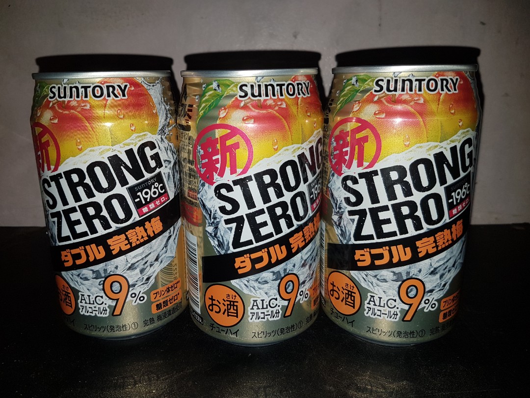 Strong Zero 350ml Double Ripe Plum, Food & Drinks, Beverages on Carousell