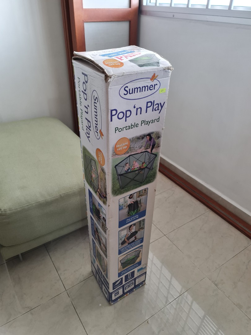 Summer Pop n Play Portable Playard, Babies & Kids, Infant Playtime on ...