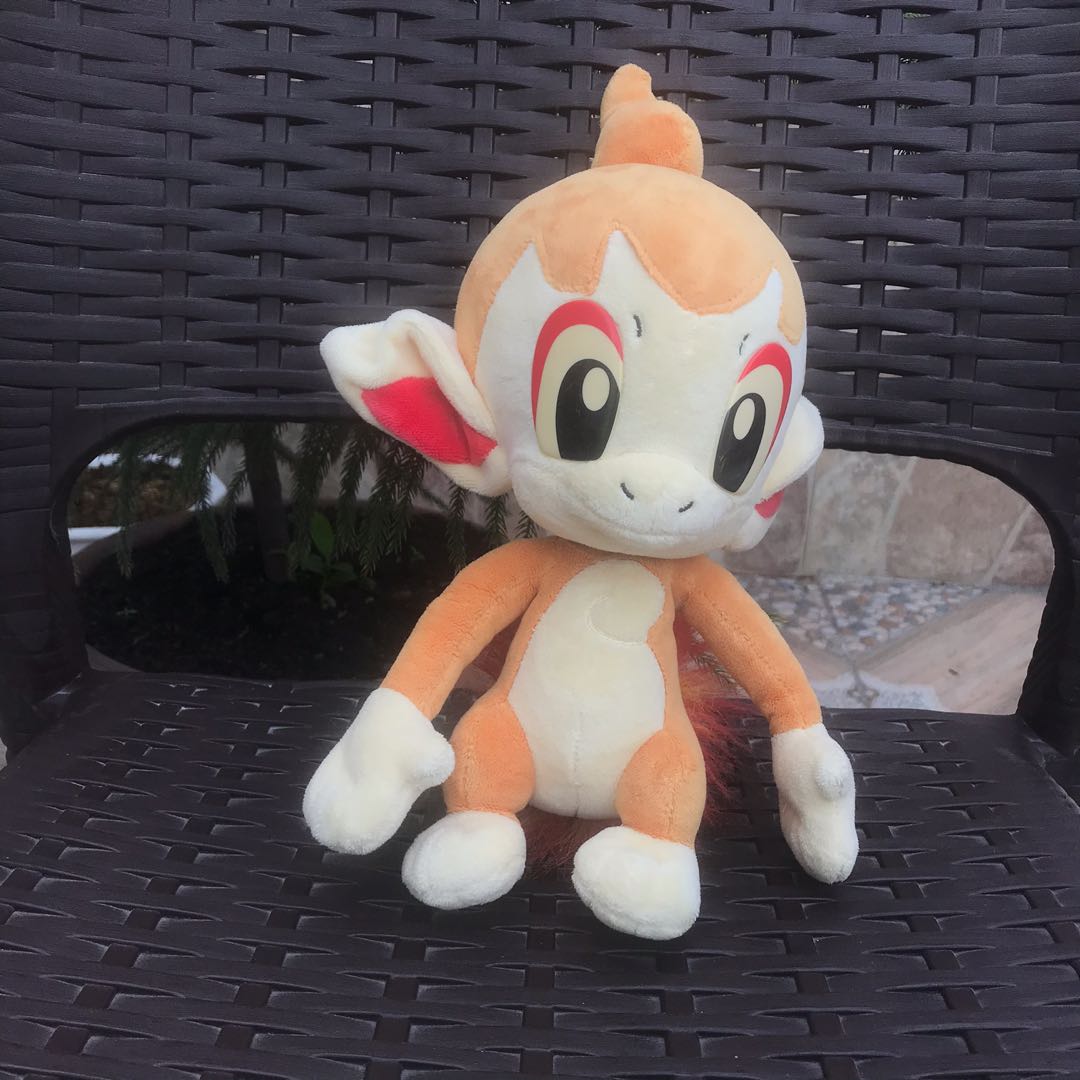 Takara Tomy Chimchar Pokemon Plush, Hobbies & Toys, Toys & Games on ...
