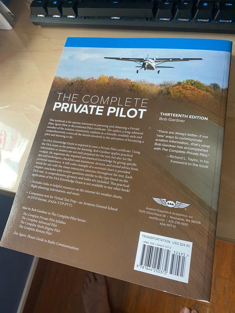 The Complete Private Pilot by Bob Gardner, Hobbies & Toys, Books ...