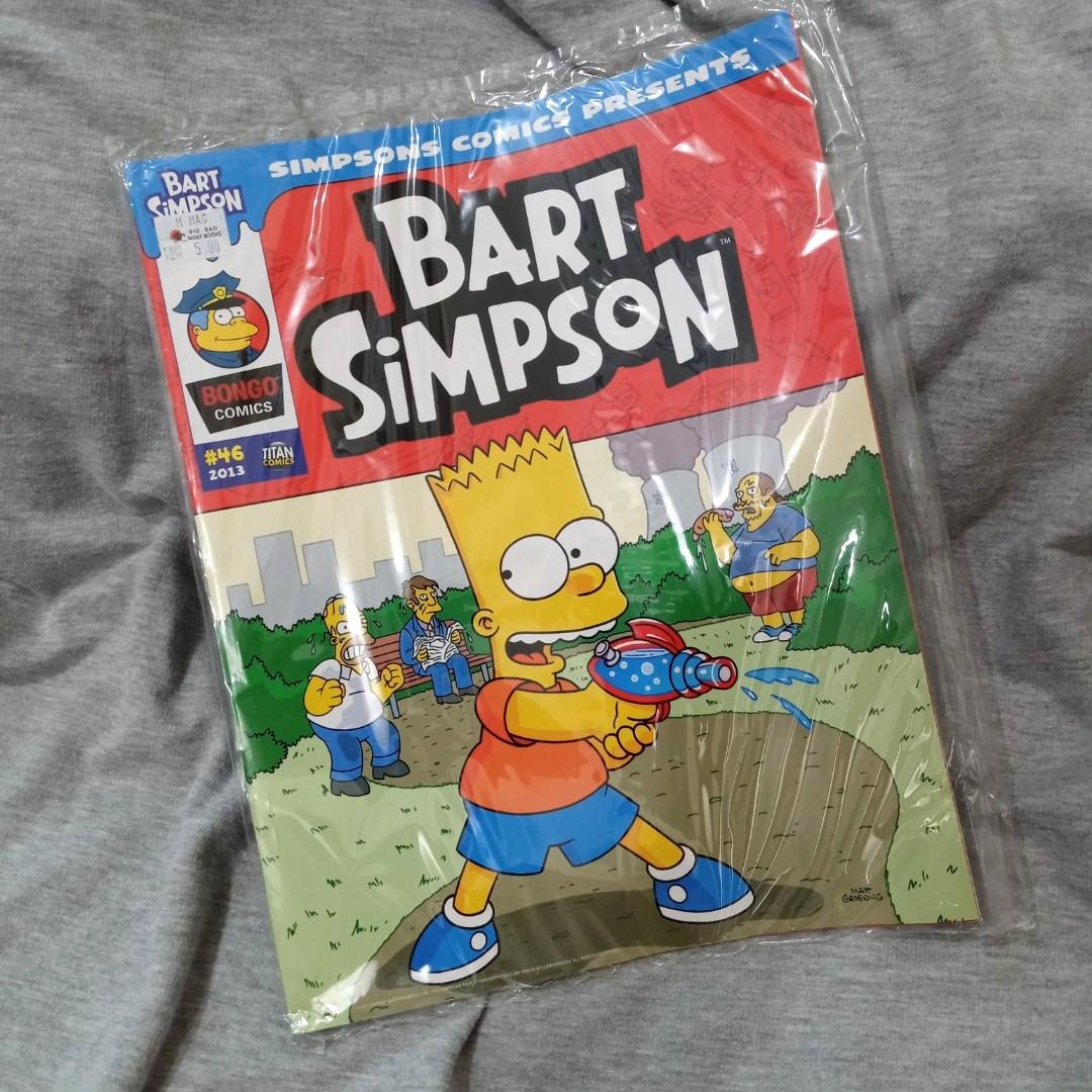 The Simpson Comics: Bart Simpson, Hobbies & Toys, Books & Magazines ...