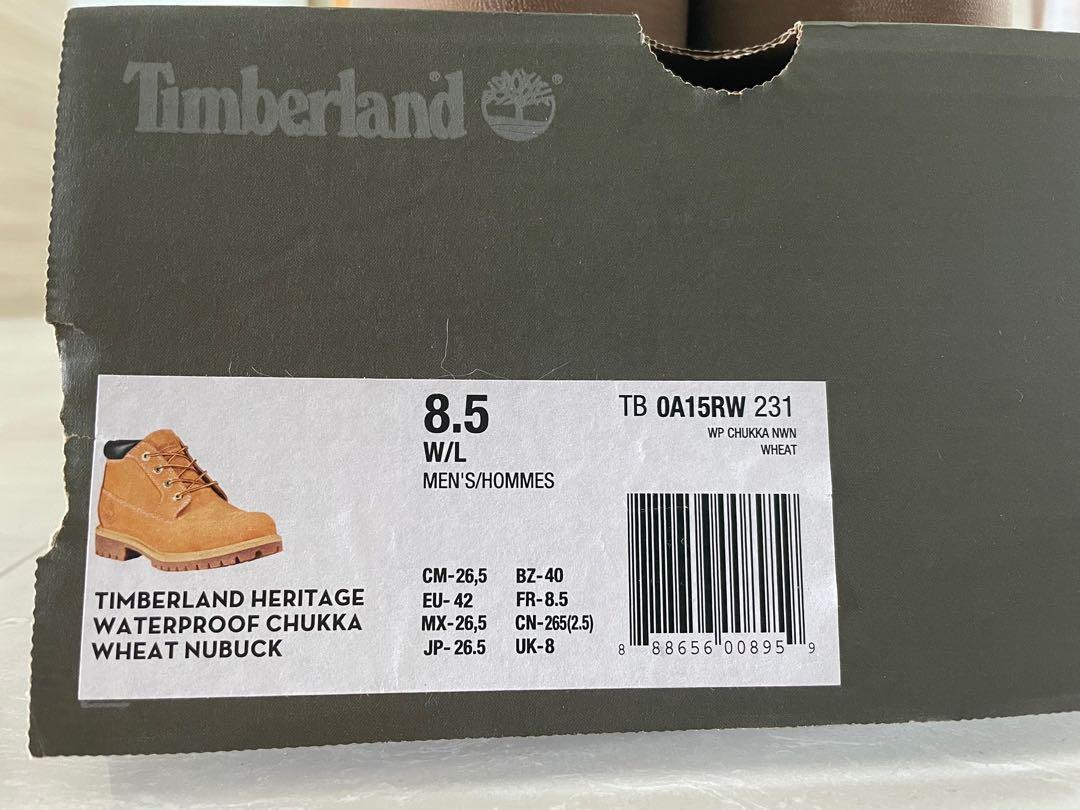 Timberland Heritage Chukka, Men's Fashion, Footwear, Boots on Carousell
