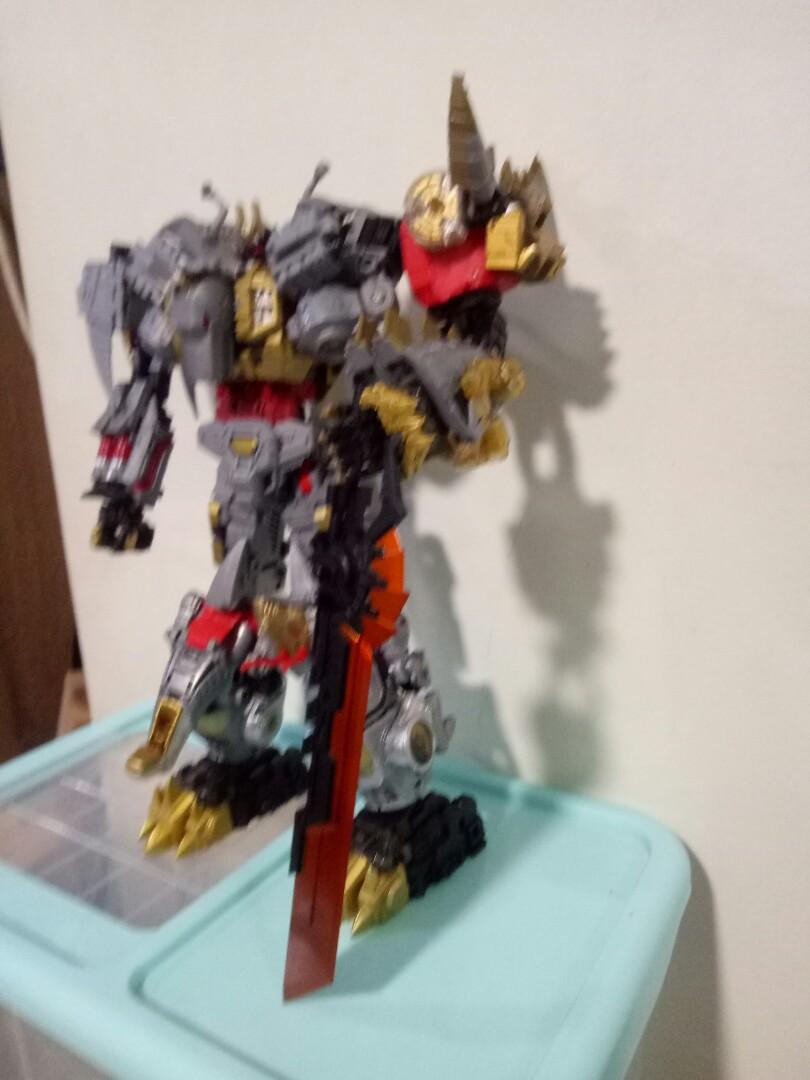 Cannot transform. Dinobot POTP Volcanicus + TCW06 Add-on Upgrade Kit ...