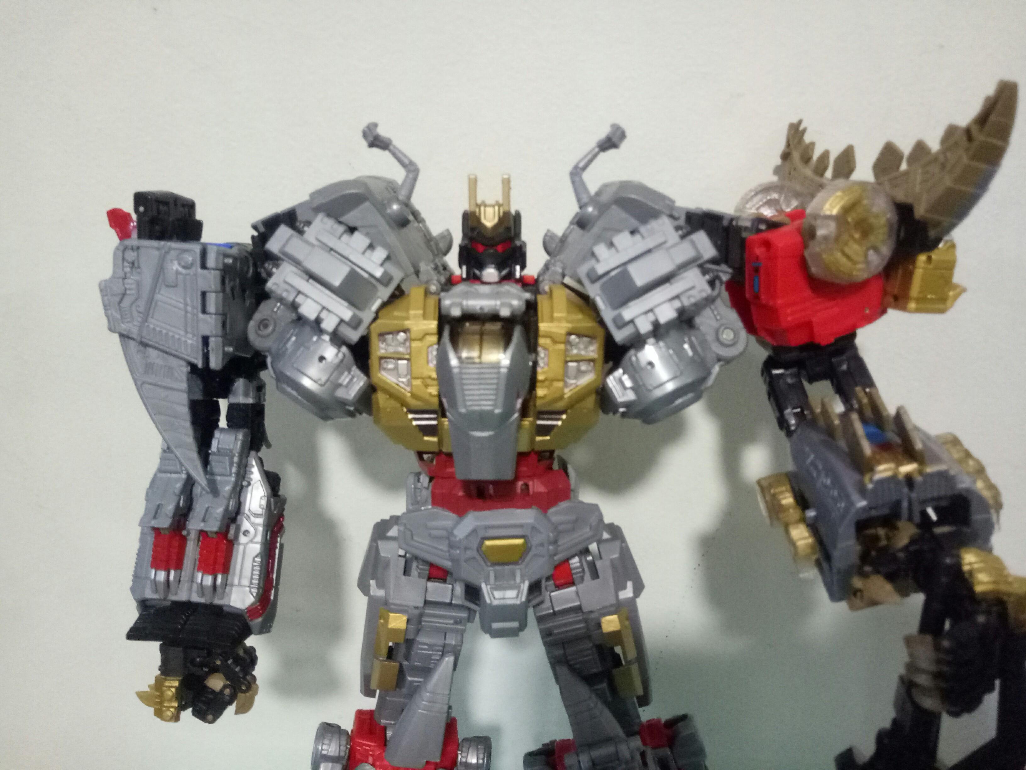 Cannot transform. Dinobot POTP Volcanicus + TCW06 Add-on Upgrade Kit ...