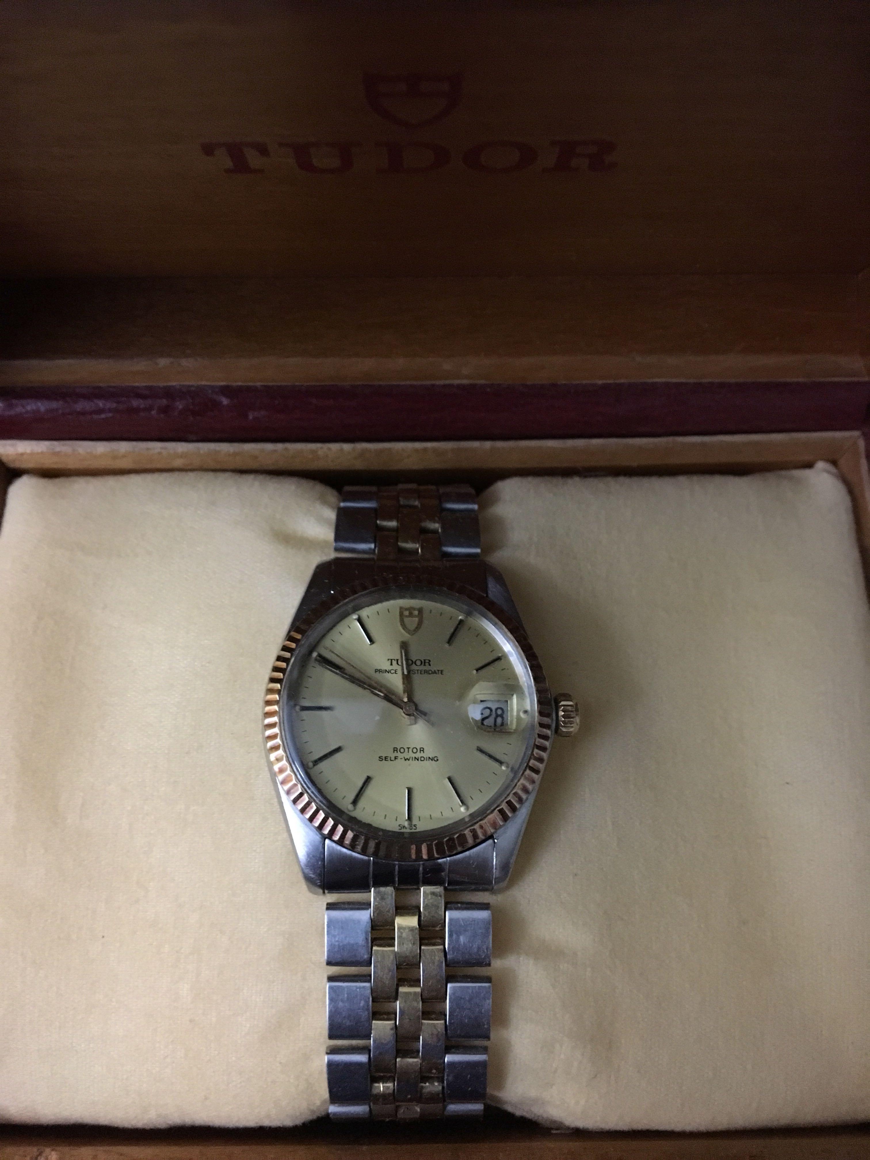 Tudor Prince Oysterdate Ref.9052 Automatic Men Vintage Watch 80s (Rare ...