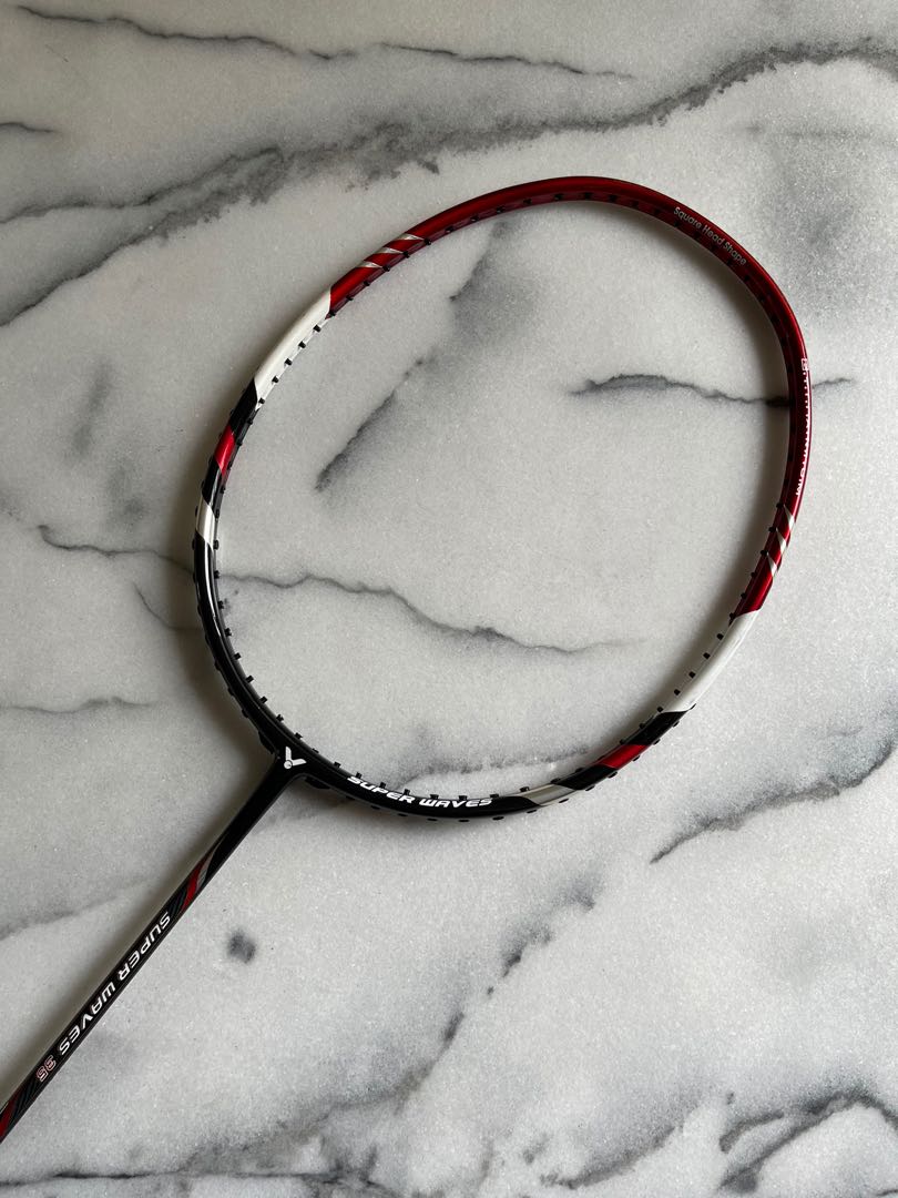 Victor Super Waves 35 Badminton Racquet Yonex Li Ning, Sports Equipment ...