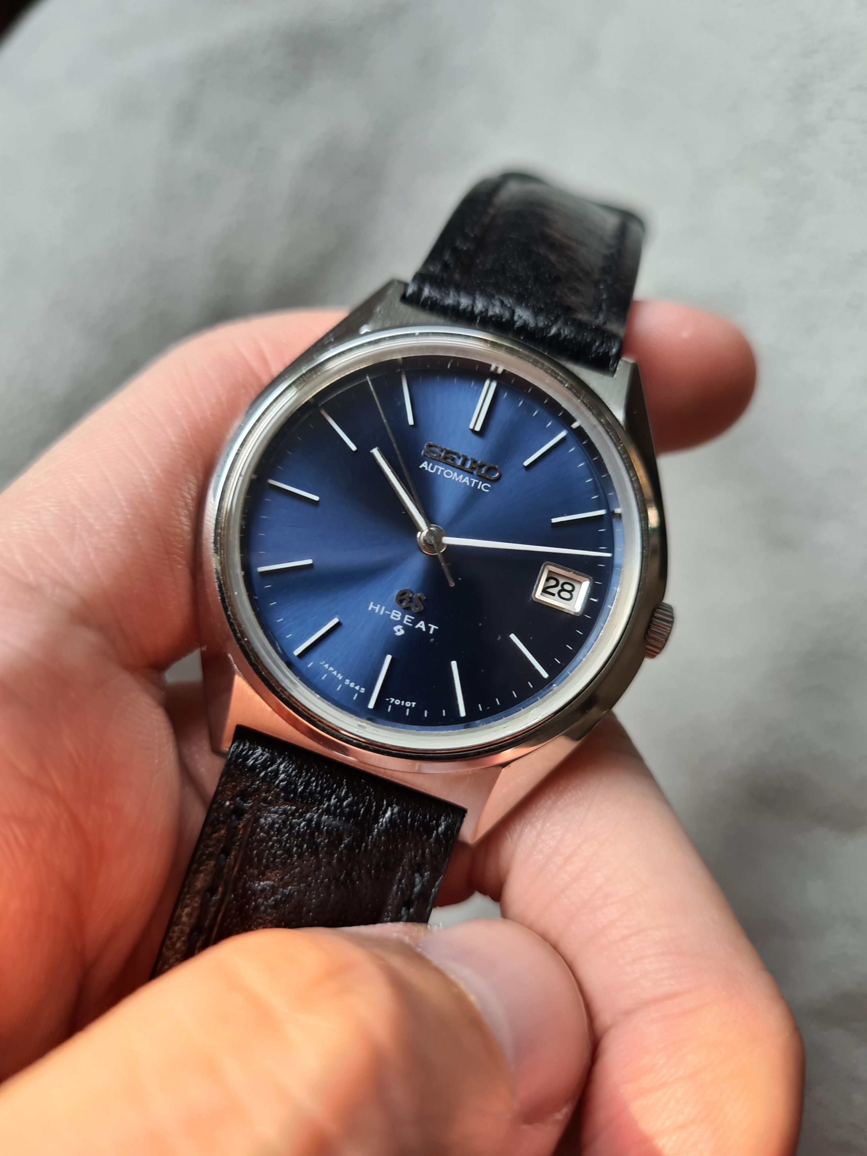 Vintage Grand Seiko 5645-7010, Luxury, Watches on Carousell