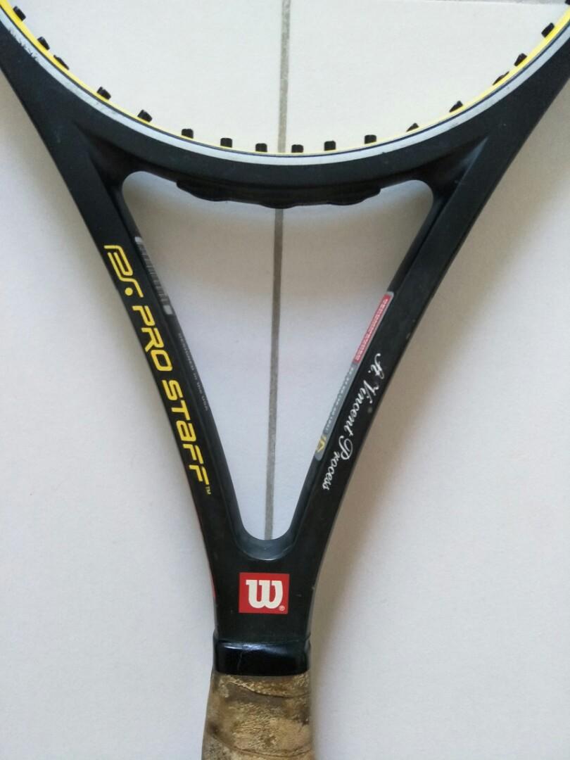 Wilson Prostaff Hyper Carbon Tour 90 St Vincent Process Tennis Racquet ...