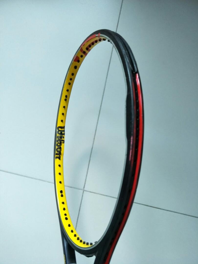 Wilson Prostaff Hyper Carbon Tour 90 St Vincent Process Tennis Racquet ...