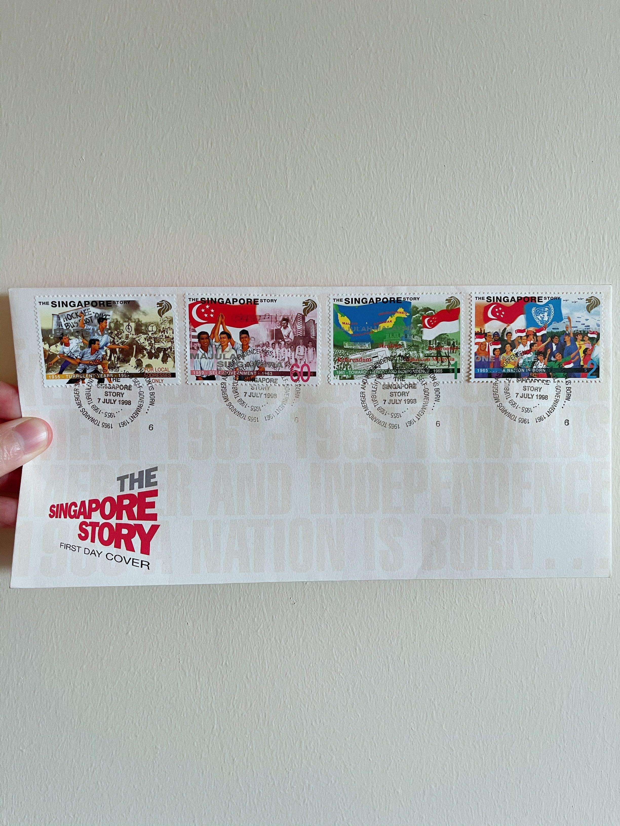 20th Century Singapore Stamp Collection, Vintage & Collectibles, Stamps ...