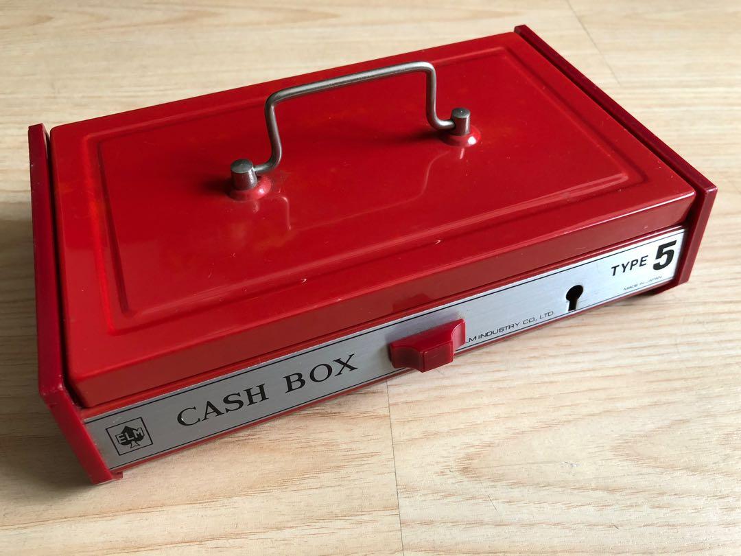 日本製 ELM Type 5 Cash Box 錢箱 , 興趣及遊戲, 收藏品及紀念品, 郵票及印刷品 - Carousell