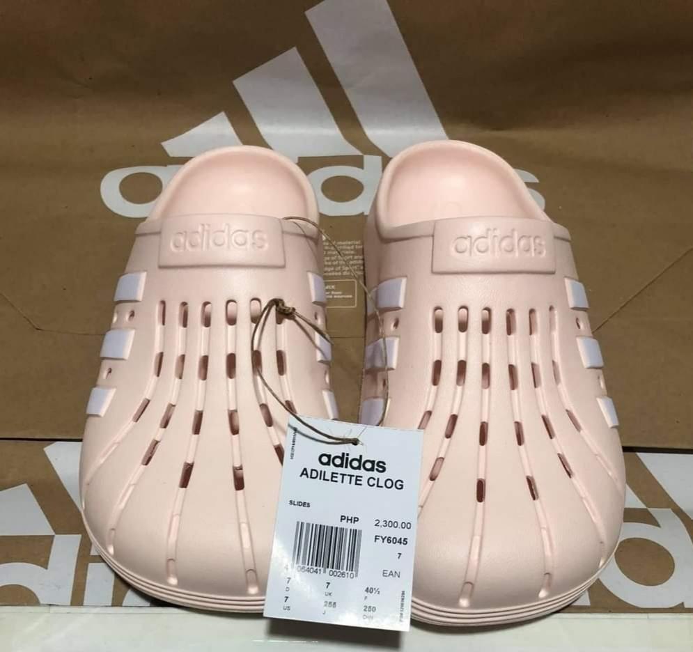 Adidas Clog, Men's Fashion, Footwear, Slippers & Slides on Carousell