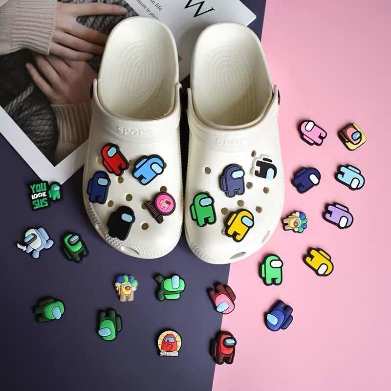 Among Us CROCS JIBBITZ, Women's Fashion, Watches & Accessories, Other ...