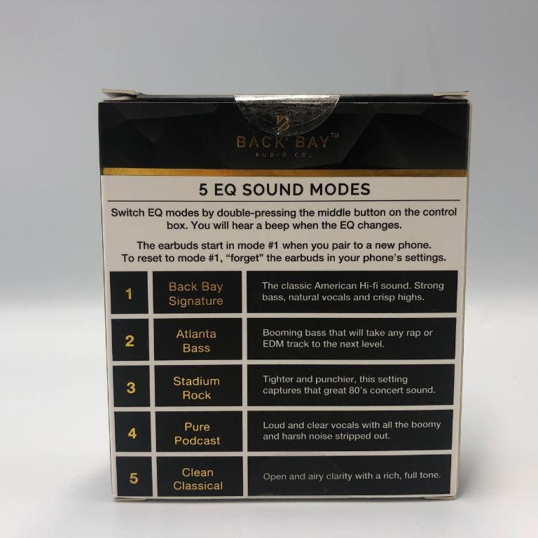 Back Bay 2-in-1 Wireless & Wired Bluetooth Earbuds on Carousell