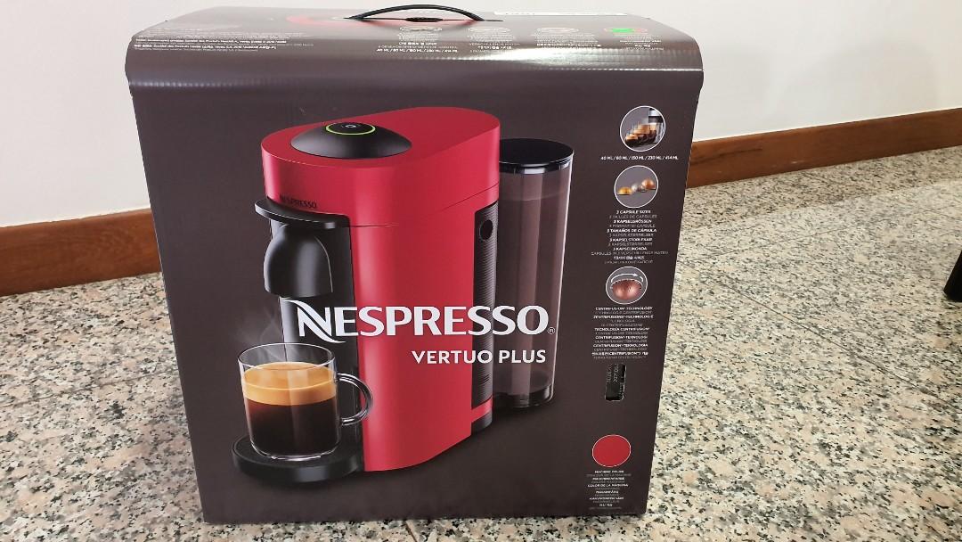 BRAND NEW NESPRESSO VERTUO PLUS CHERRY RED. Coffee Choice Of Master ...