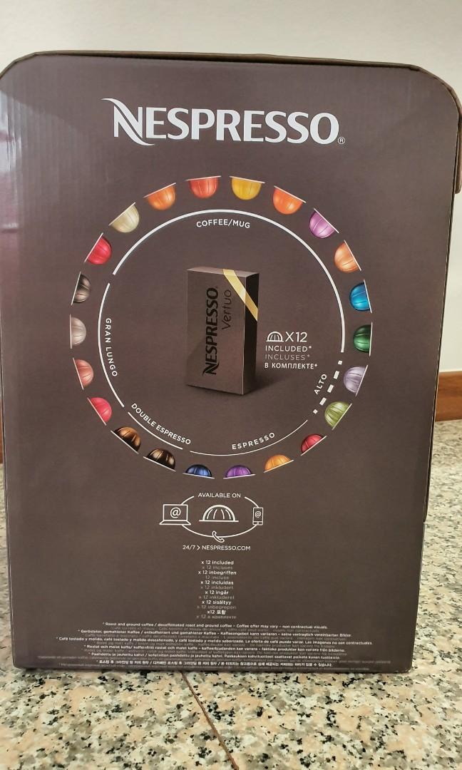 BRAND NEW NESPRESSO VERTUO PLUS CHERRY RED. Coffee Choice Of Master ...