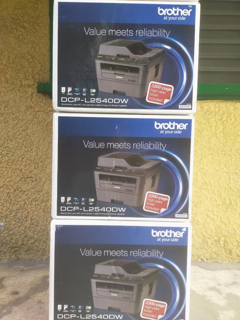 Brother DCP L2540 DW Monochrome Laser Printer, Computers & Tech ...