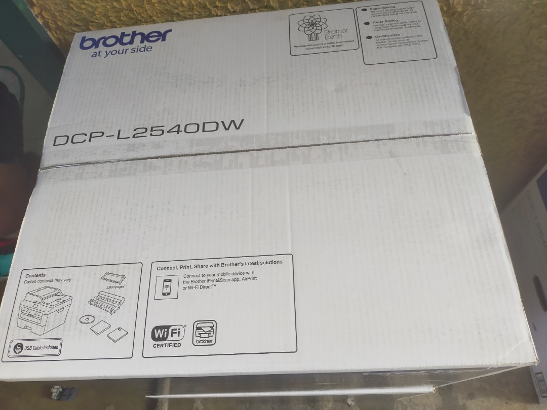 Brother DCP L2540 DW Monochrome Laser Printer, Computers & Tech ...