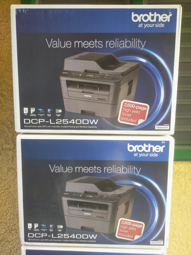 Brother DCP L2540 DW Monochrome Laser Printer, Computers & Tech ...