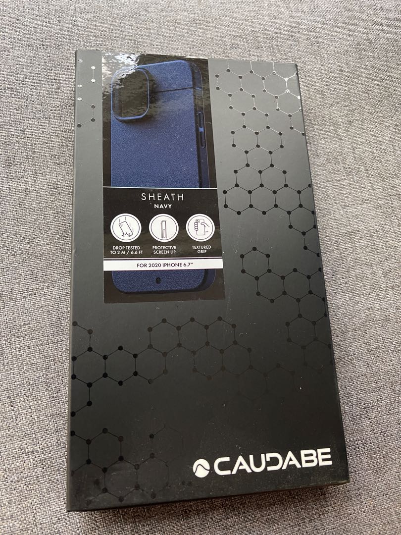 Caudabe Sheath Navy Blue IPhone 12 Pro Max, Mobile Phones & Gadgets ...