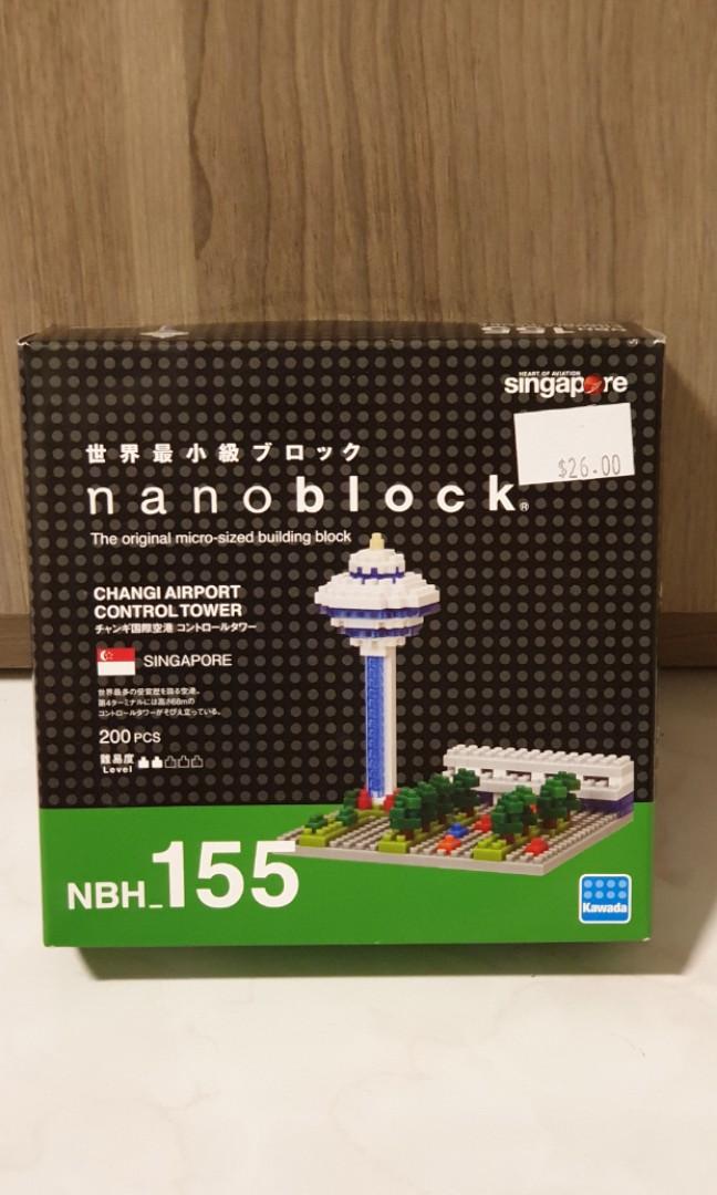 Changi Airport Control Tower Nano Block, Hobbies & Toys, Toys & Games on Carousell