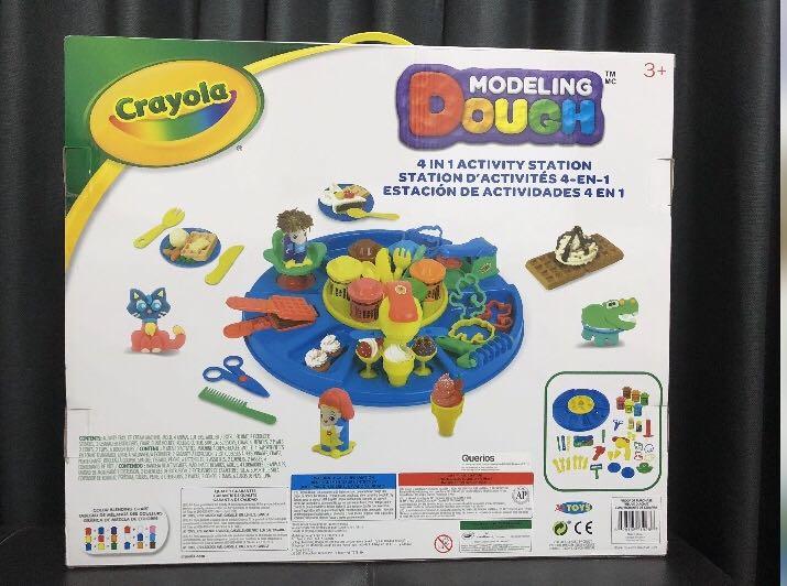 Crayola Modeling Dough 4-in-1 Activity Station, Babies & Kids, Infant ...