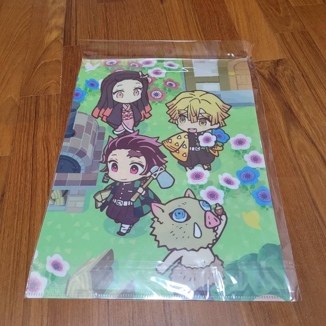 Demon Slayer A4 Folder File, Hobbies & Toys, Stationery & Craft ...