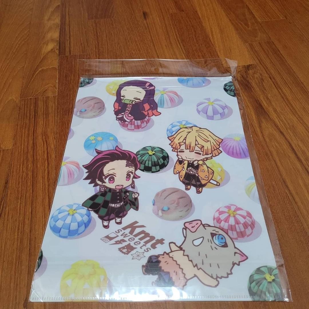 Demon Slayer A4 Folder File, Hobbies & Toys, Stationery & Craft ...
