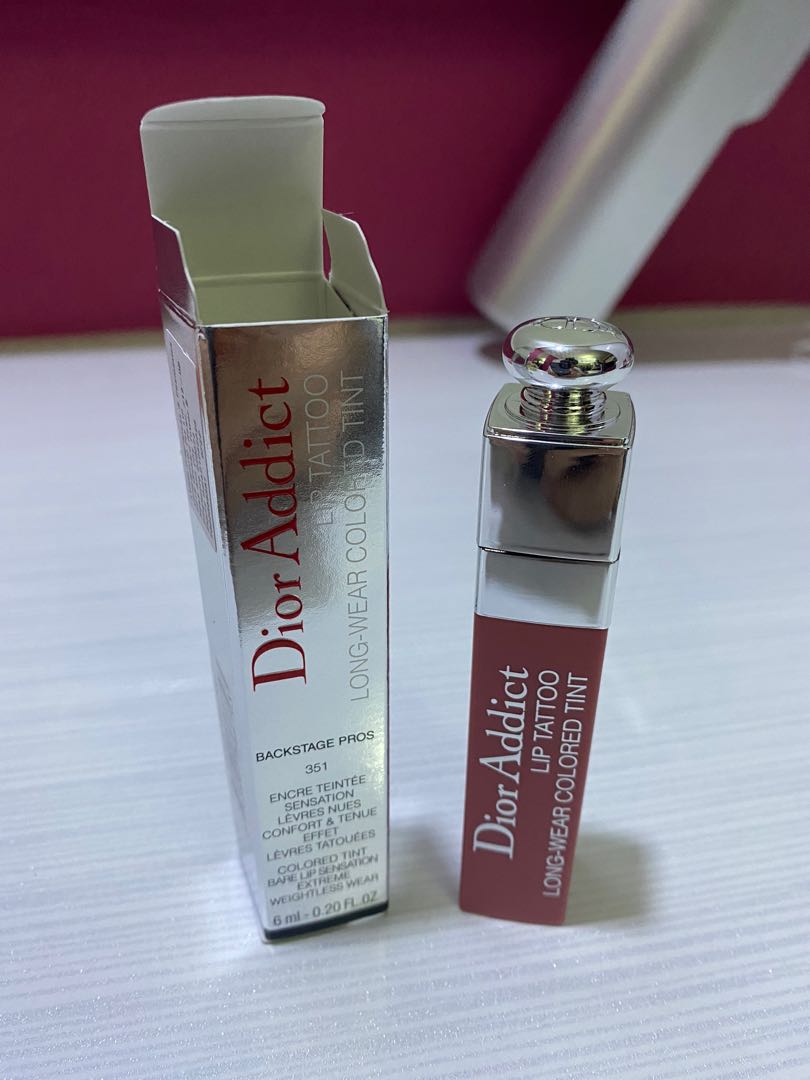 DIOR ADDICT LIP TATTOO 351, Beauty & Personal Care, Face, Makeup on ...