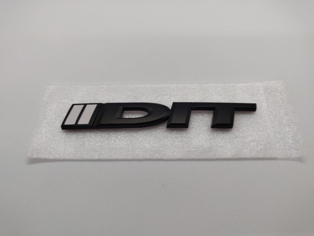 DIT emblem (direct injection turbo), Car Parts & Accessories, Emblem ...