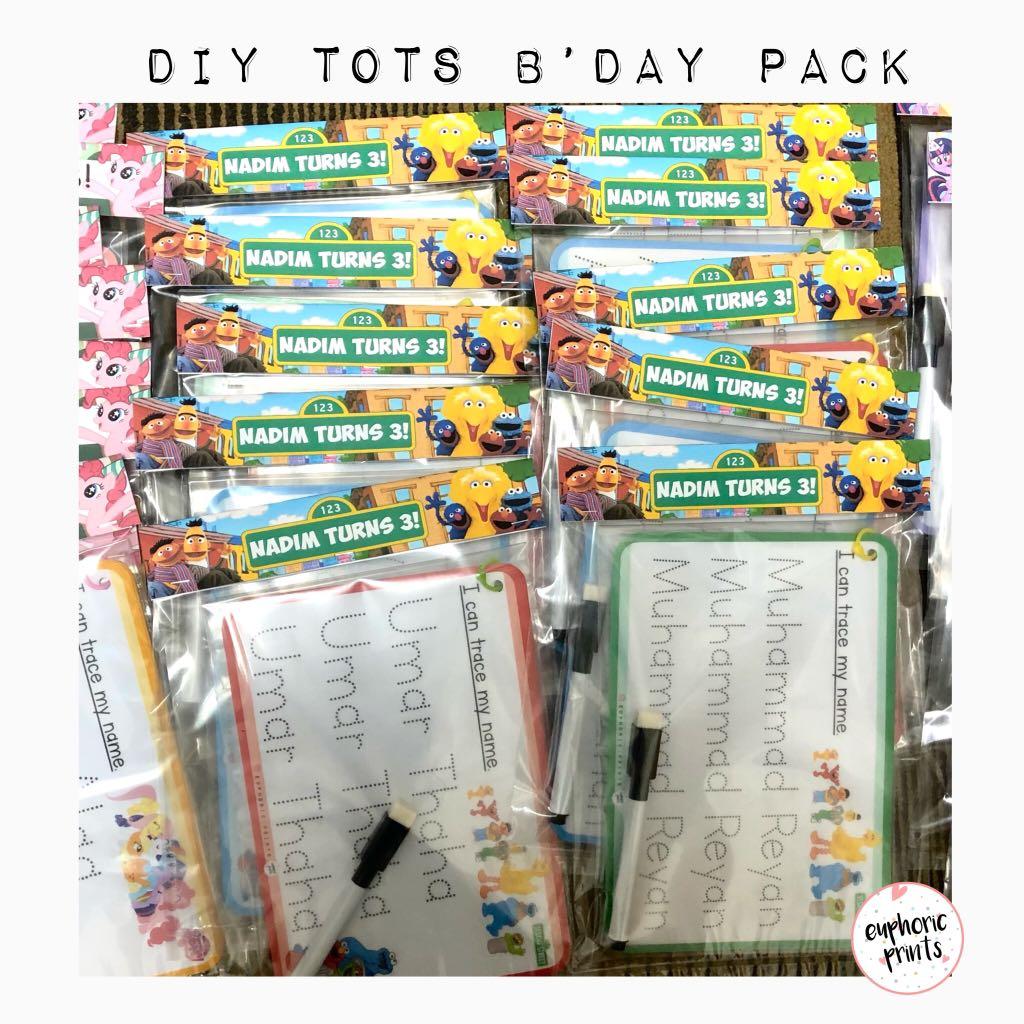 DIY Birthday Pack (Preschool), Hobbies & Toys, Stationery & Craft ...