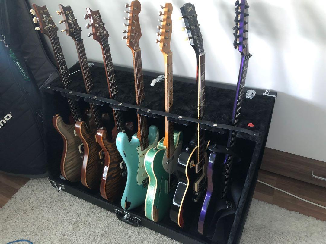 Fender Guitar Rack for 7 guitars, Hobbies & Toys, Music & Media, Music ...