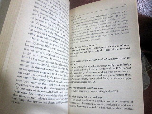 First Person Vladimir Putin, An Astonishingly Frank Self-Portrait by ...