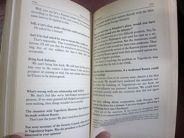 First Person Vladimir Putin, An Astonishingly Frank Self-Portrait by ...