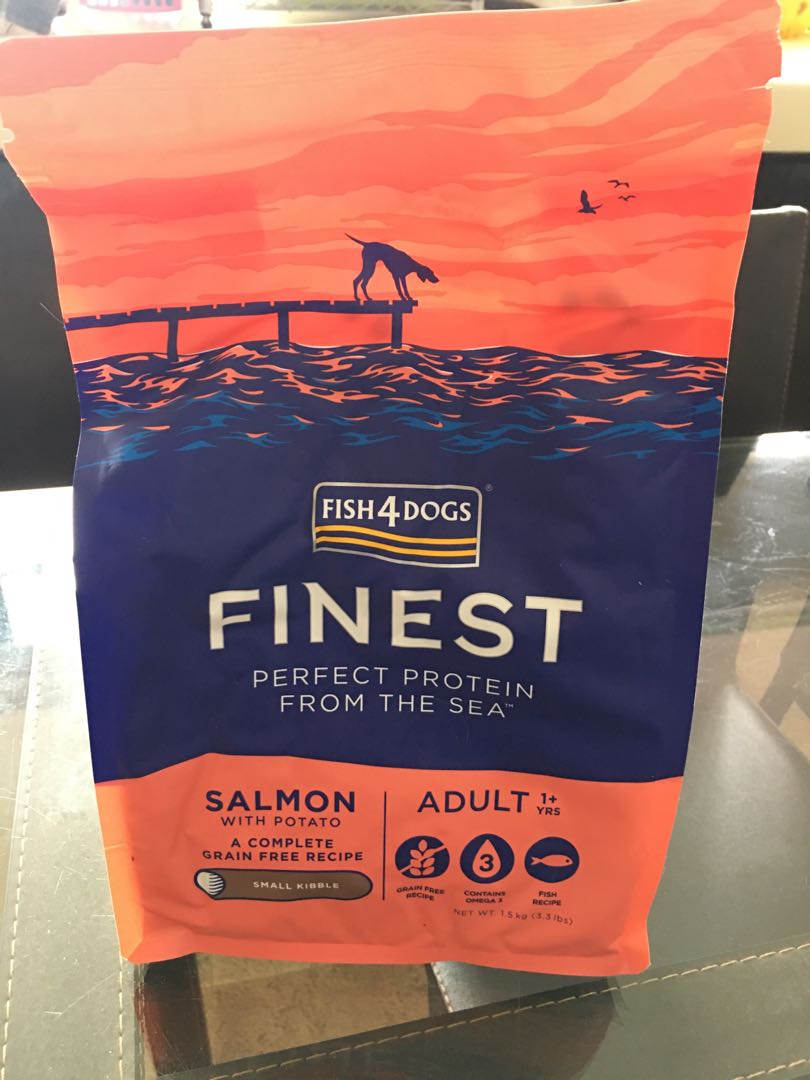 FISH 4 DOGS (new) - Salmon, Pet Supplies, Pet Food on Carousell