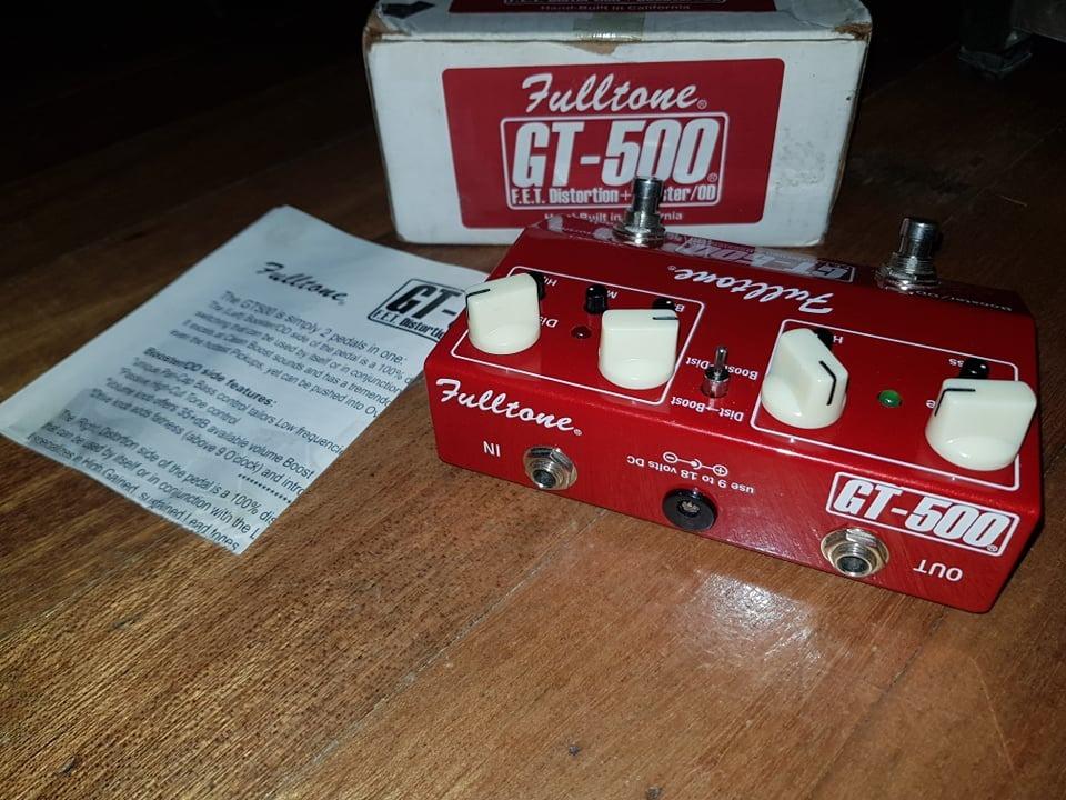 Fulltone GT-500 (Distortion plus OD/Boost), Hobbies & Toys, Music ...