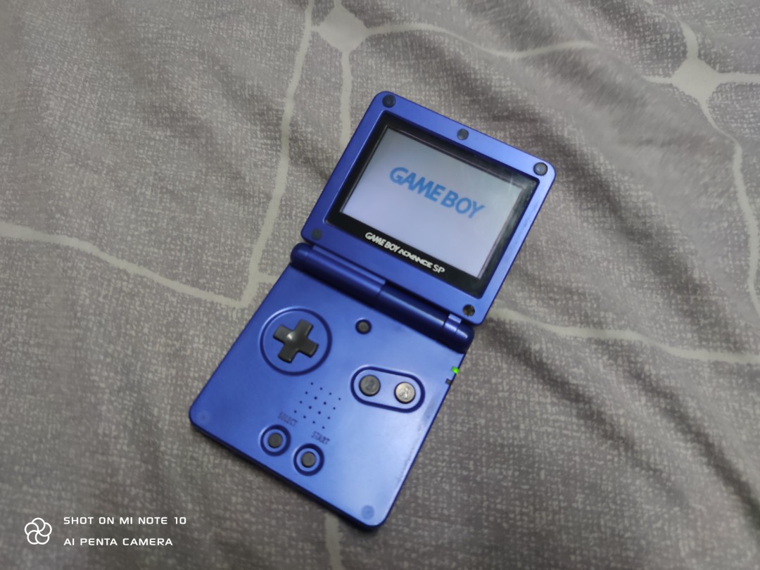 Gameboy Advance SP 001 Blue, Video Gaming, Video Game Consoles ...