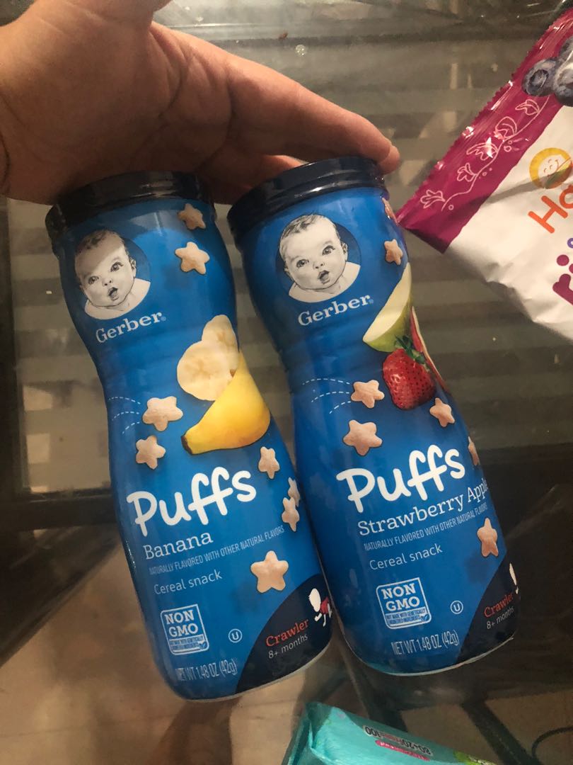 Gerber Puffs, Babies & Kids, Nursing & Feeding, Weaning & Toddler ...