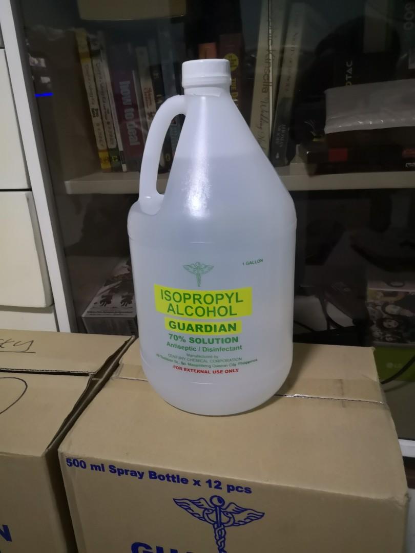 Guardian Alcohol 1 gallon, Beauty & Personal Care, Sanitizers ...