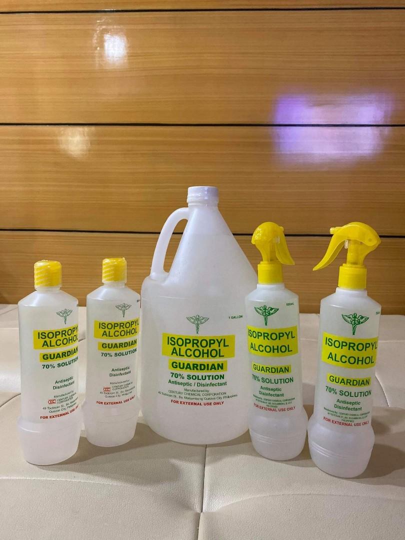 Guardian Alcohol 1 gallon, Beauty & Personal Care, Sanitizers ...